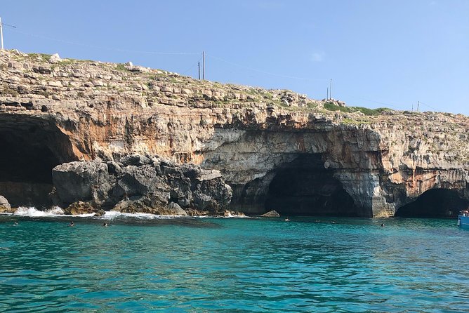 4 hour tour visiting all the caves, swimming stops and aperitif - Exploring Puglia’s Coast by Sea: An Overview