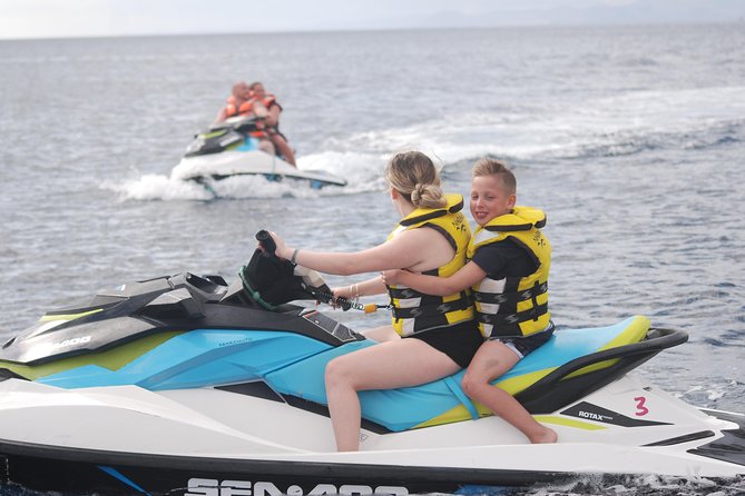 40min Jet Ski at Playa Quemada Lanzarote - What each stop offers