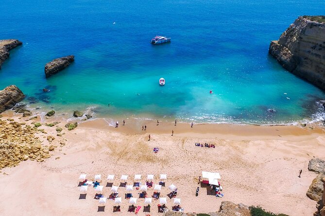 Albufeira Beach BBQ with Caves and Coastline Cruise with Open Bar - The Secluded Beach and Its Invaluable Charm