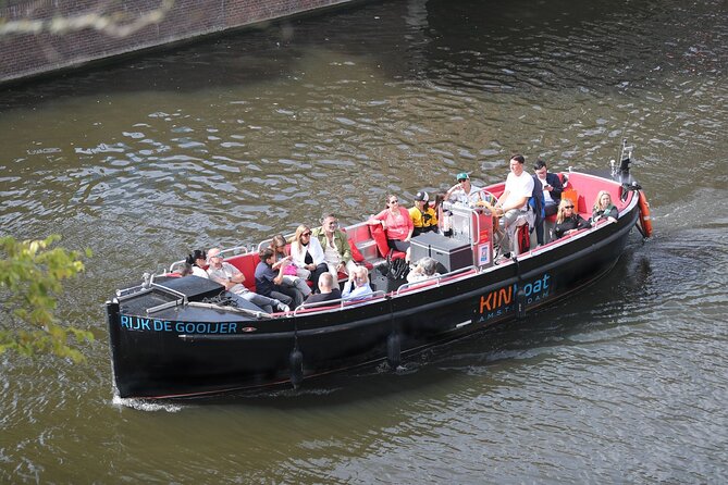 Amsterdam canal cruise in open boat with unlimited drinks option the small details that matter