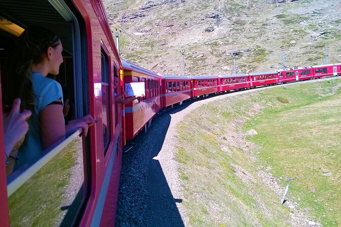 Bernina Red Train, Swiss Alps & St Moritz From Milan - Key Points