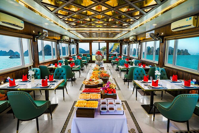Best seller Halong Bay Day cruise: Sung Sot cave, Titop, kayaking - Introduction to the Halong Bay Day Cruise