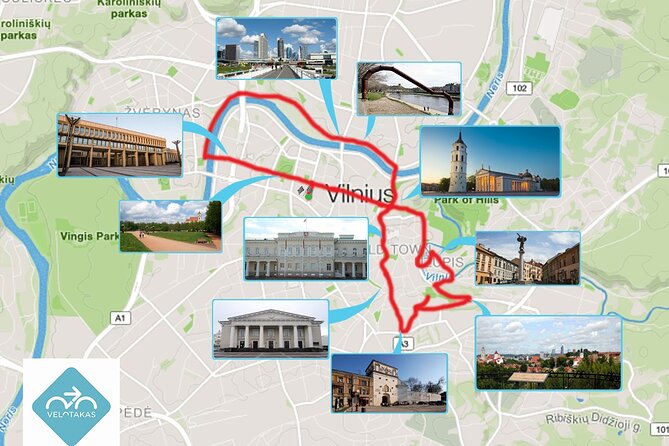 Bike Tour of Vilnius Highlights "Iconic Landmarks & Hidden Gems" - Key Points