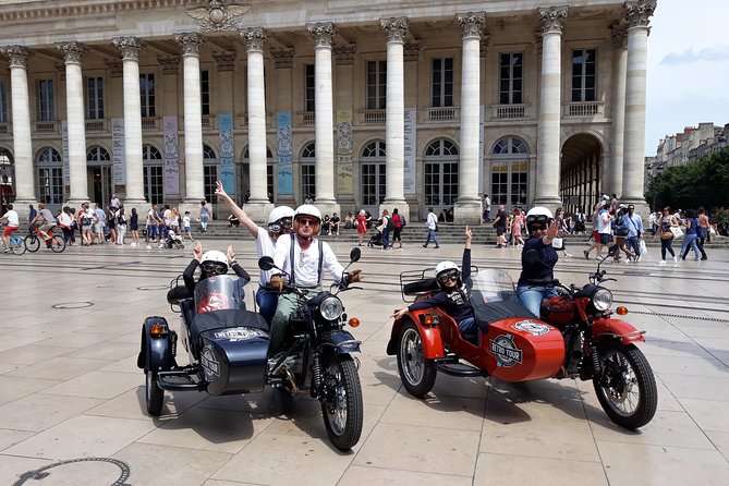 Bordeaux Sightseeing Private Sidecar Guided Tour - The Detailed Tour Itinerary and What to Expect