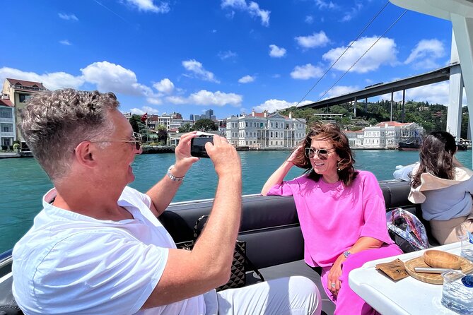 Bosphorus Yacht Cruise with Stopover on the Asian Side - (Morning or Afternoon) - Key Points