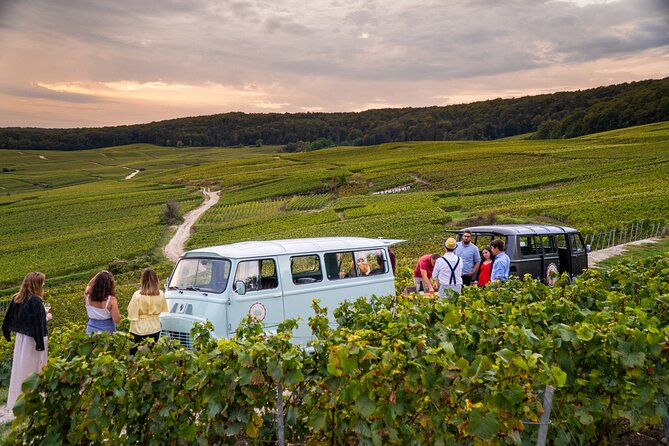 Champagne experience with a vintage van from Epernay - 3 hours - The Scenic Drive to Aÿ-Champagne