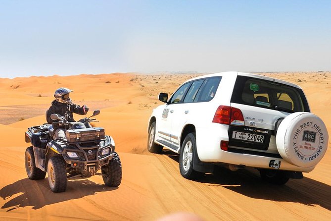 Dubai Desert Safari Dune Bashing, 60min ATV Quad, Camel Ride, BBQ - Breakdown of the Itinerary: Your Desert Day