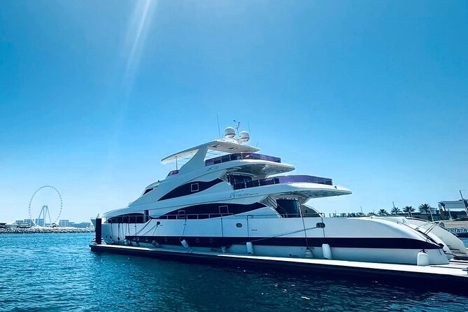 Dubai Harbour Super Yacht Experience with gourmet & Drinks - Setting Sail in Style: What to Expect
