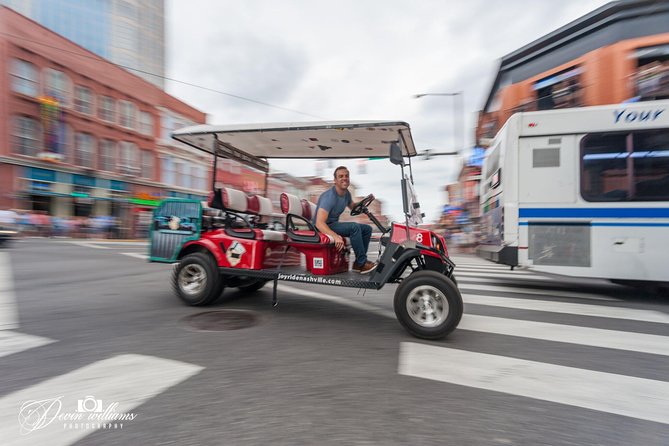 Explore the City of Nashville Sightseeing Tour by Golf Cart - Key Points
