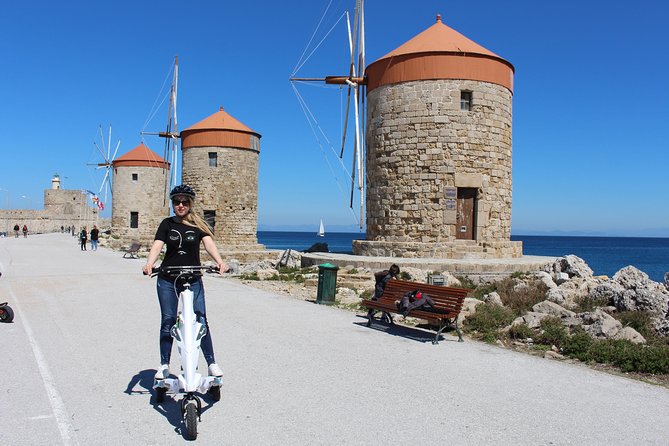 Explore the new town and the medieval town of Rhodes on scooters - 3 hours - What’s Included and What You Should Know