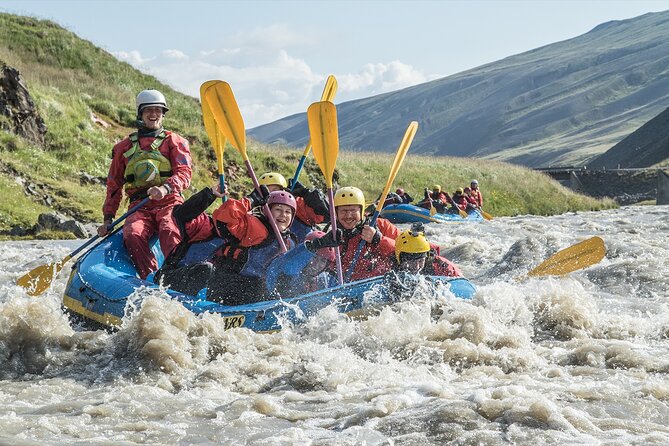 Family Rafting Day Trip from Hafgrímsstaðir: Grade 2 White Water Rafting on the West Glacial River - An Authentic Icelandic Family Adventure