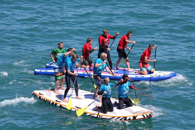 Giant Stand Up Paddle Boarding Experience in Newquay - An Introduction to the Giant SUP Experience