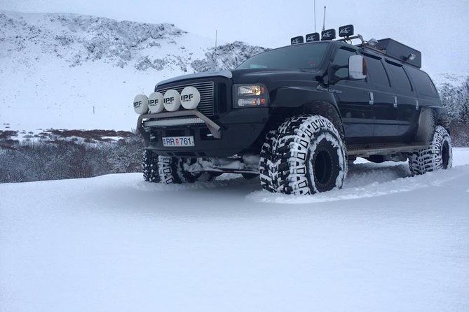 Golden Circle Super Jeep Adventure with Snowmobiling on Glacier - The Allure of the Golden Circle in a Super Jeep