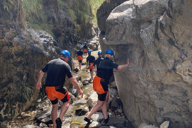 Guided Canyoning Adventure Near Marbella (Benahavís River Walk) - Detailed Itinerary Breakdown