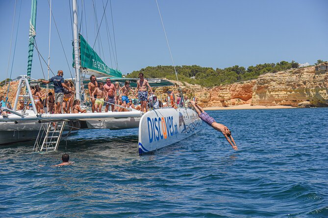 Half Day Sailing Cruise by Catamaran to Benagil and Carvoeiro - An Overview of the Experience