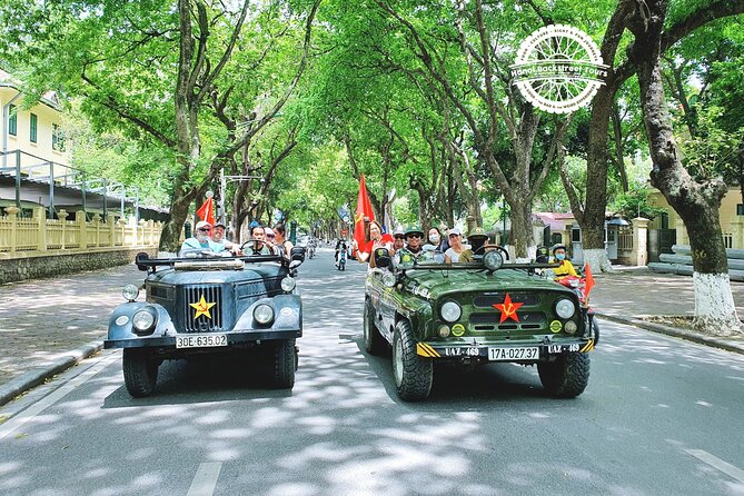Hanoi Jeep Tour: Food, Culture and Fun by Vietnam Army Jeep - The Train Street Experience—A Unique Photo Op