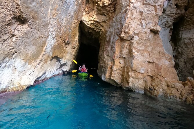 Kayak And Snorkel Excursion in Jávea. Portitxol - Granadella - The Itinerary in Detail
