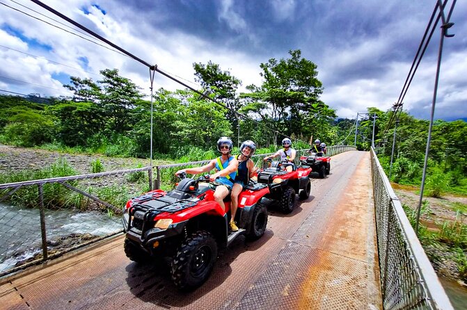 Manuel antonio: off road rainforest and waterfalls atv tour value and practical details