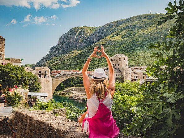 Mostar & Kravice waterfalls full-day guided tour from Split - Mostar’s Old Bridge Area