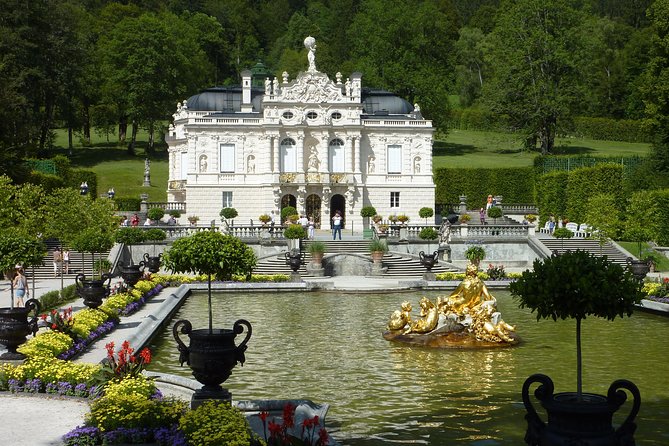 Neuschwanstein Castle and Linderhof Palace Day Trip from Munich - Visiting Schloss Linderhof