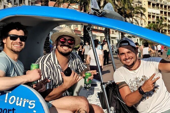 Nice: private guided Tour by electric taxi bike - An In-Depth Look at the Nice Electric Taxi Bike Tour