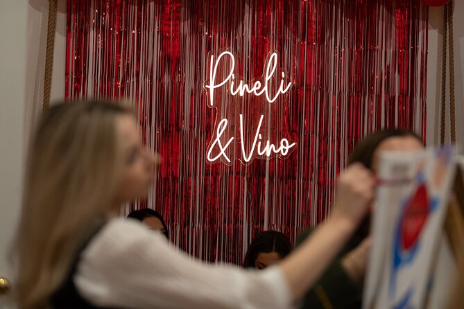 Painting party at Art Bottega - Paint & Wine Studio in Split - What to Expect from Your Paint & Wine Evening