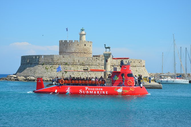 Poseidon Submarine At Mandraki Harbor - What to Expect from the Poseidon Submarine Tour