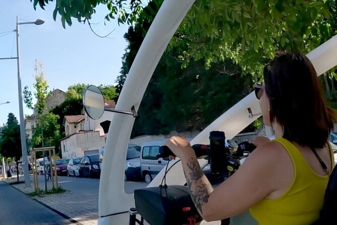 Private Discovery of Montpellier by Bike-Taxi - An In-Depth Look at the Tour