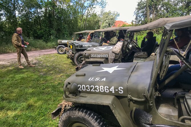 Private Guided Tour in WW2 Jeep of the Landing Beaches - Exploring the Normandy Landing Sites in Style and Comfort