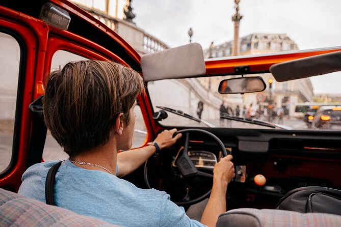 Private ride in a Citroën 2CV in Paris - 2h - Detailed Breakdown of the Tour