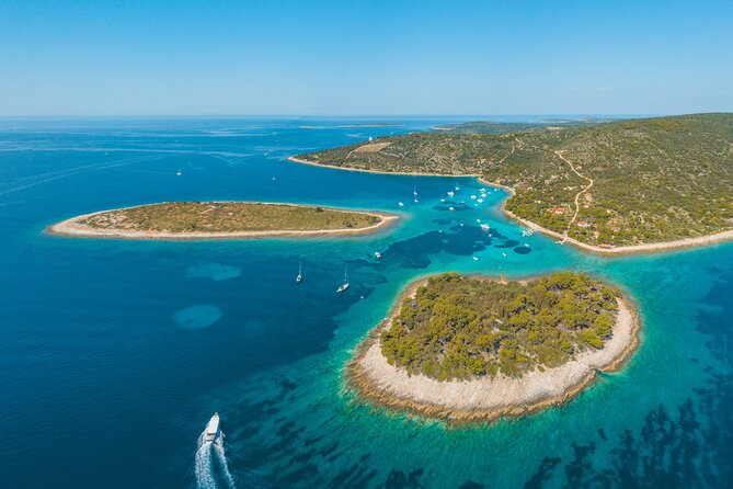 Private Tour from Split: Blue Lagoon & 3 Islands + Wine Included - Key Points