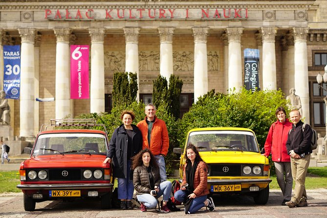 Private Tour: Warsaw City Sightseeing by Retro Fiat - The Itinerary in Detail