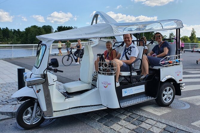 Private TukTuk guided tour in Helsinki 1,5 hours - Key Points