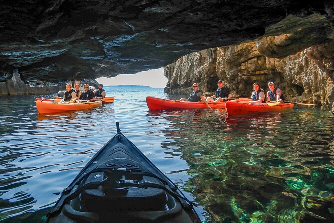 Pula Kayak, Cliffs & Snorkeling Adventure - The Beach Break: Swim, Snorkel, and Explore