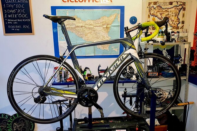 Rent a Carbon or Aluminum Road Bike in Sicily - Exploring Palermo and Surroundings on Two Wheels