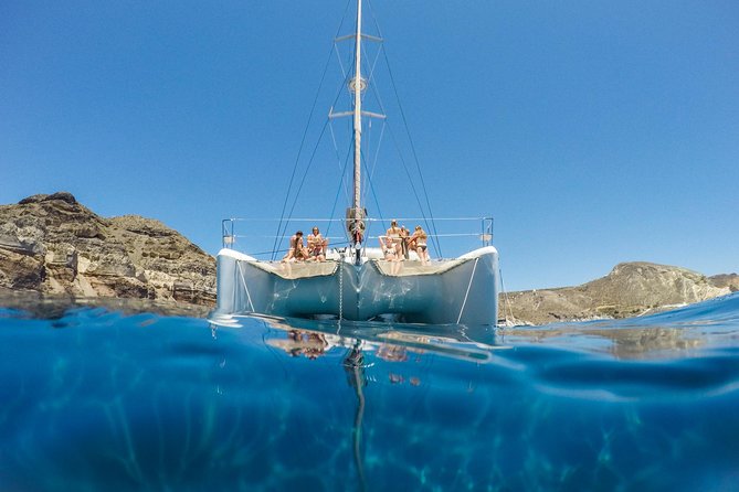 Santorini Catamaran Cruise with Fresh Meal and Open Bar - The Itinerary Breakdown
