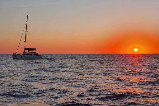 Santorini Classic Catamaran Cruise with BBQ, Drinks and Transfers - The Itinerary in Depth
