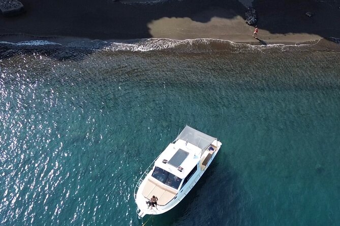 Santorini Fishing Private Cruise boat tour - BBQ, Snorkeling - A Day Designed for Personalization and Comfort