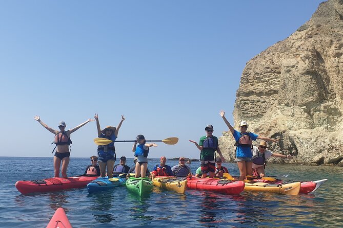 Santorini Sea Kayak - South Discovery, Small Group incl. Sea Caves and picnic - The Experience: A Day on Santorini’s South Coast