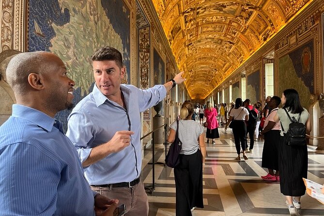 Skip-the-line Vatican Tour with Sistine Chapel & St Peter's - The Walk through the Pinecone Courtyard and Sphere within a Sphere