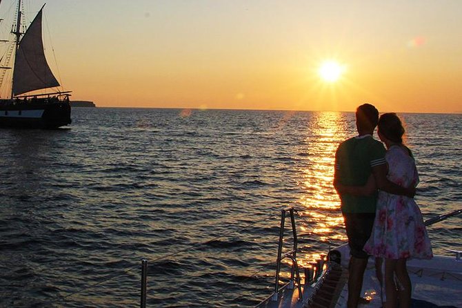 Sunset Sailing Catamaran Cruise in Santorini with BBQ and Drinks - Practical Tips for Your Cruise