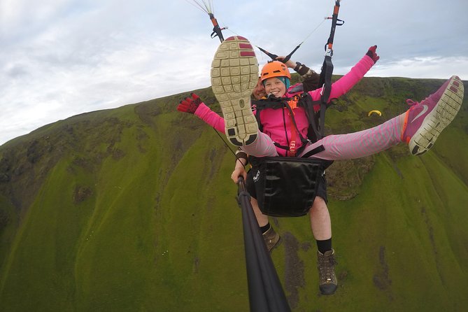 Tandem Paragliding Flights from Vik - What Is the Paragliding Experience Like?