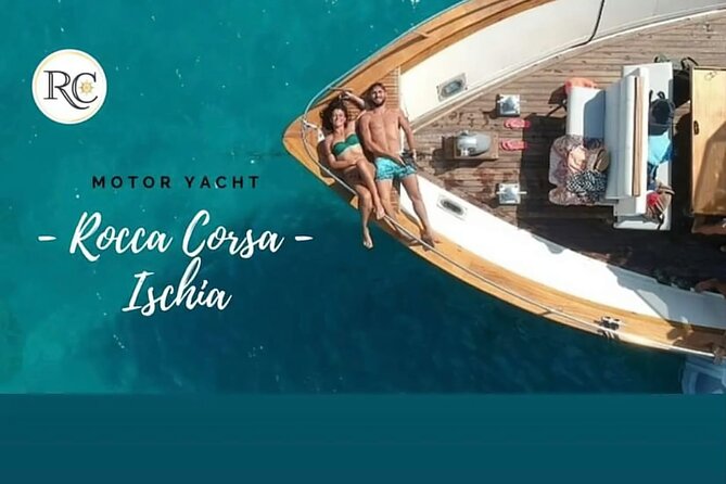 Tour of Ischia Island with Motor Yacht Rocca Corsa - San Pancrazio and the Grotta dell’Amore: Nature’s Light Show