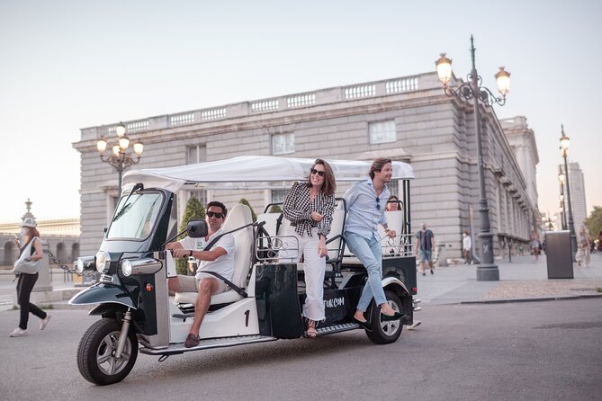 Welcome Tour to Madrid in Private Eco Tuk Tuk - An Inside Look at the Itinerary