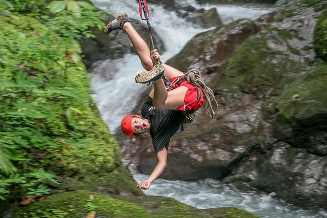 10 in 1 tour! zip lines, rappels, tarzan swing, waterfalls & more overview of the tour
