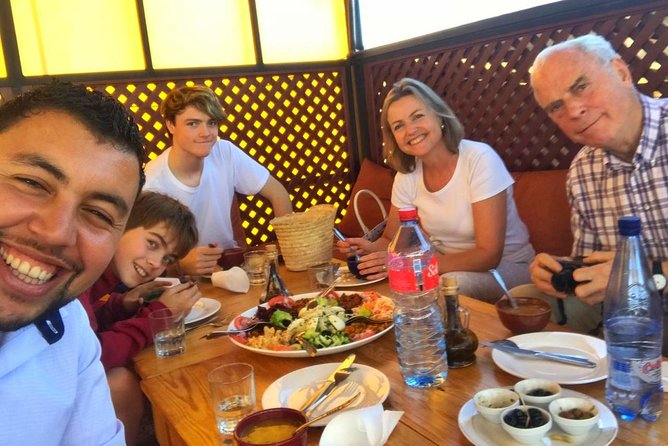 Authentic moroccan food tour in marrakech with dinner the dinner: a roof top moroccan meal