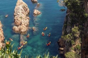 Costa brava day adventure: kayak, snorkel & cliff jump with lunch what travelers say