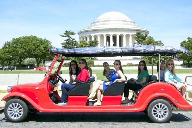 Dc monuments and capitol hill tour by electric cart the itinerary in detail
