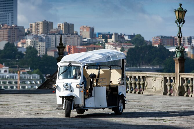 Discover porto's highlights on a 2 hour private electric tuk tuk a detailed breakdown of the itinerary