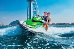 Dubai: 30min jet ski: burj al arab w pics, videos, free ice cream pricing and value: is it worth it?